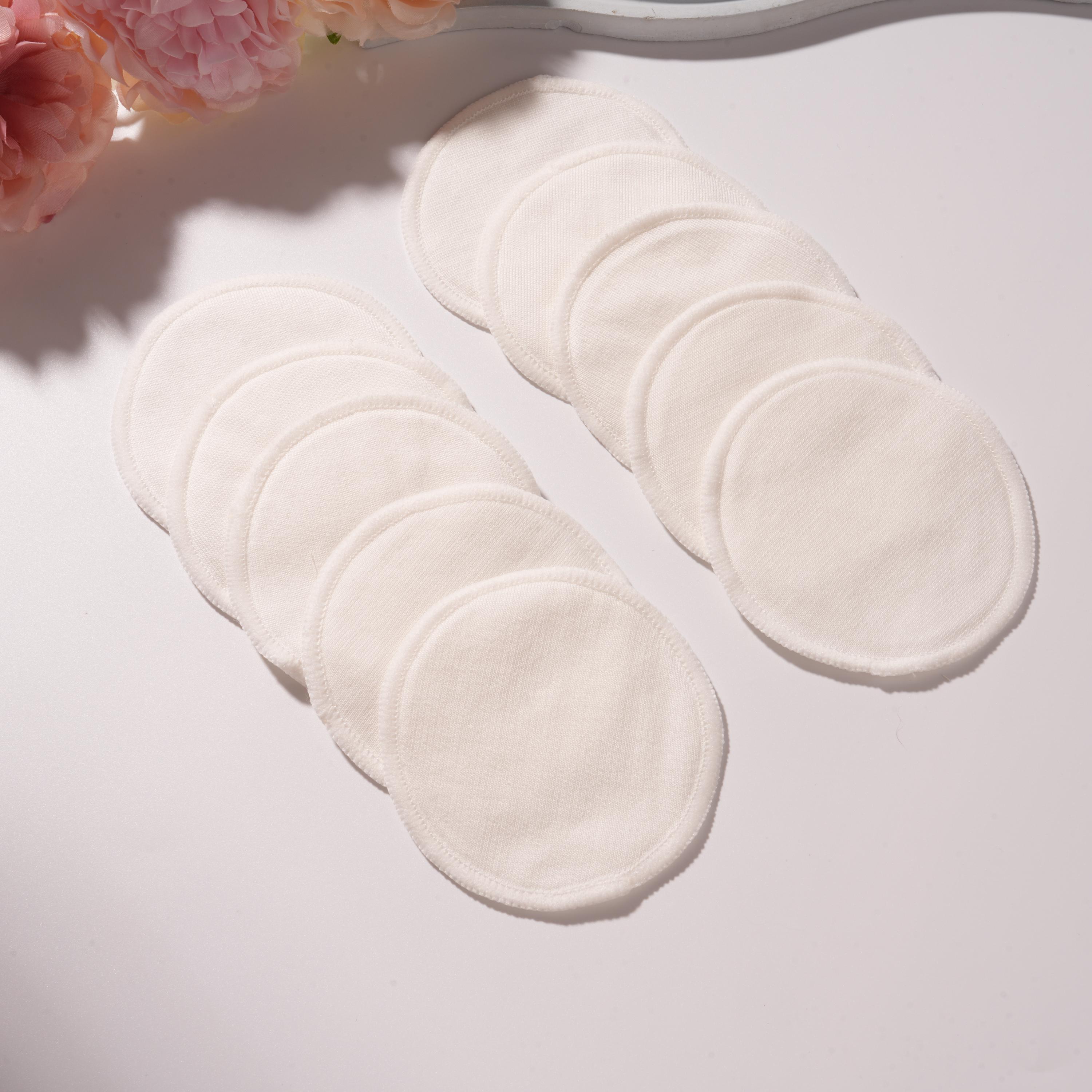 Reusable Cotton Makeup Remover Pads,10pcs Round Washable Organic Facial ...