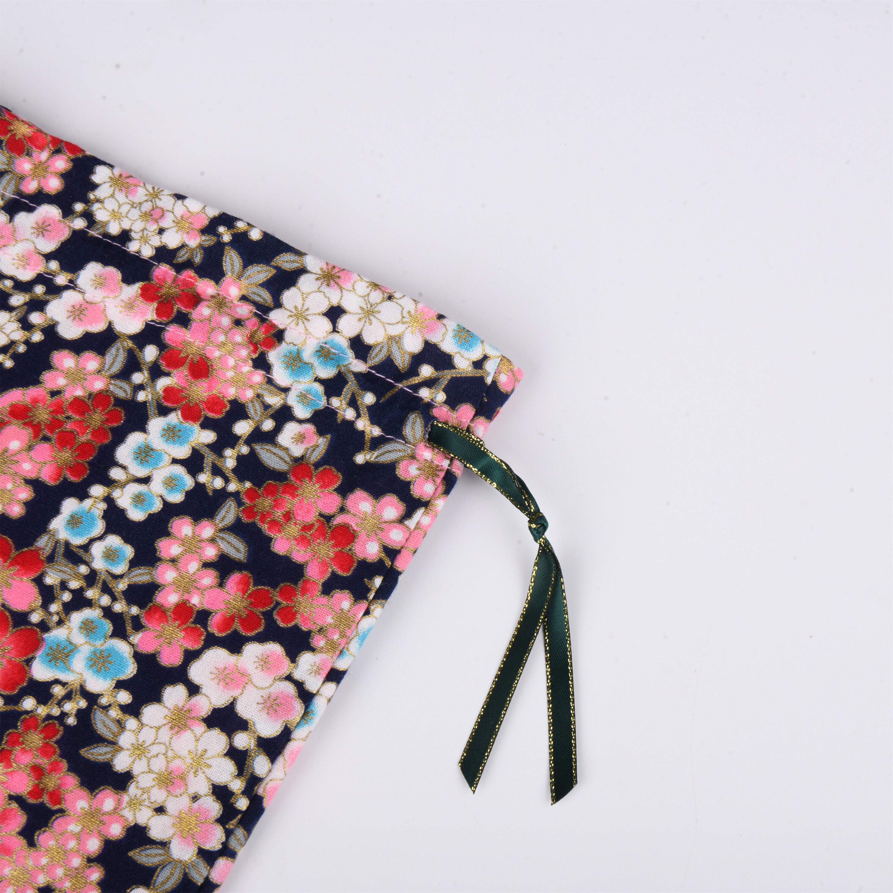 Japanese Cherry Blossoms Pattern Drawstring Gift Bag,reusable Gift Tote ...