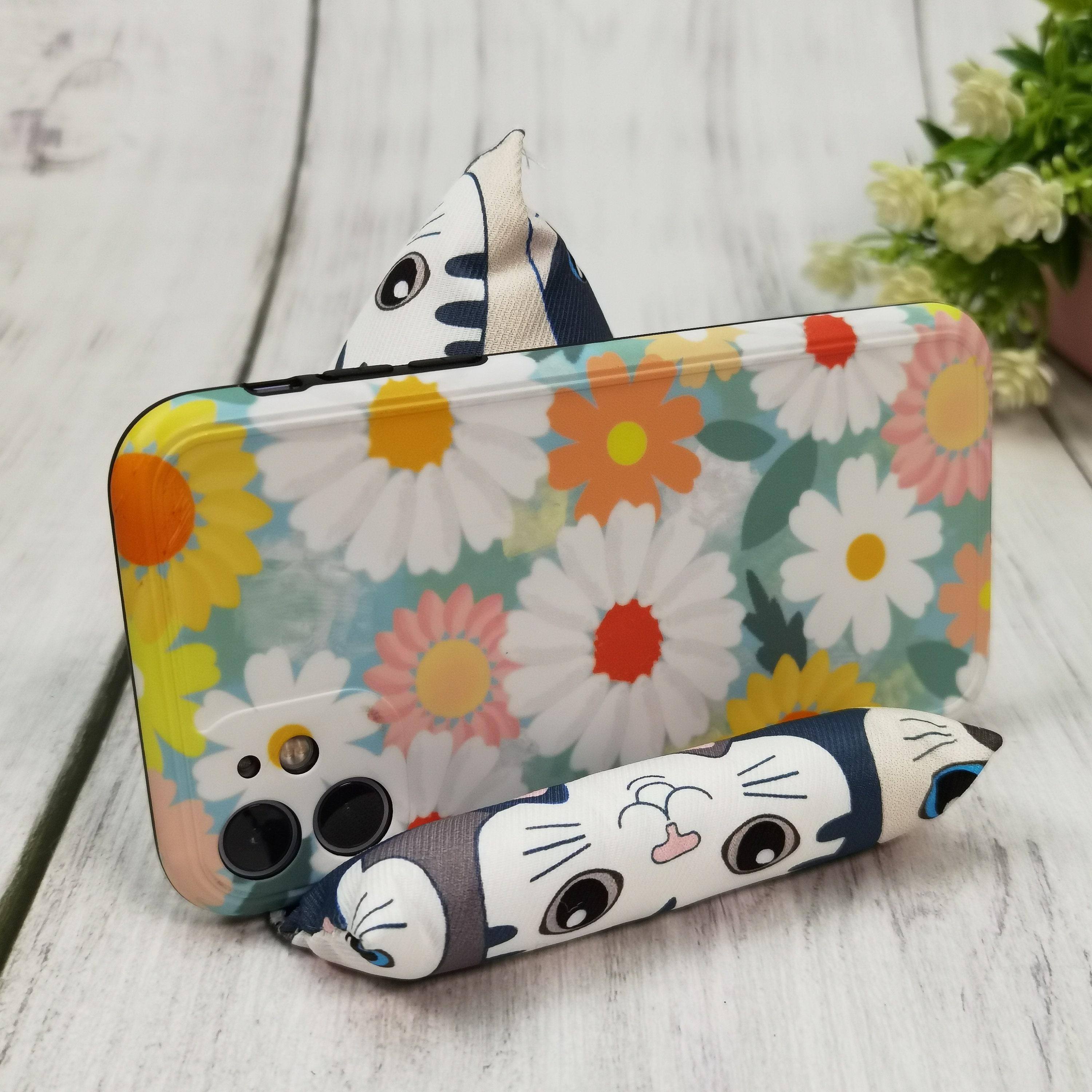Kitten Cell Phone Stand,phone Pillow,fabric Phone Stand,cat Phone Stand ...