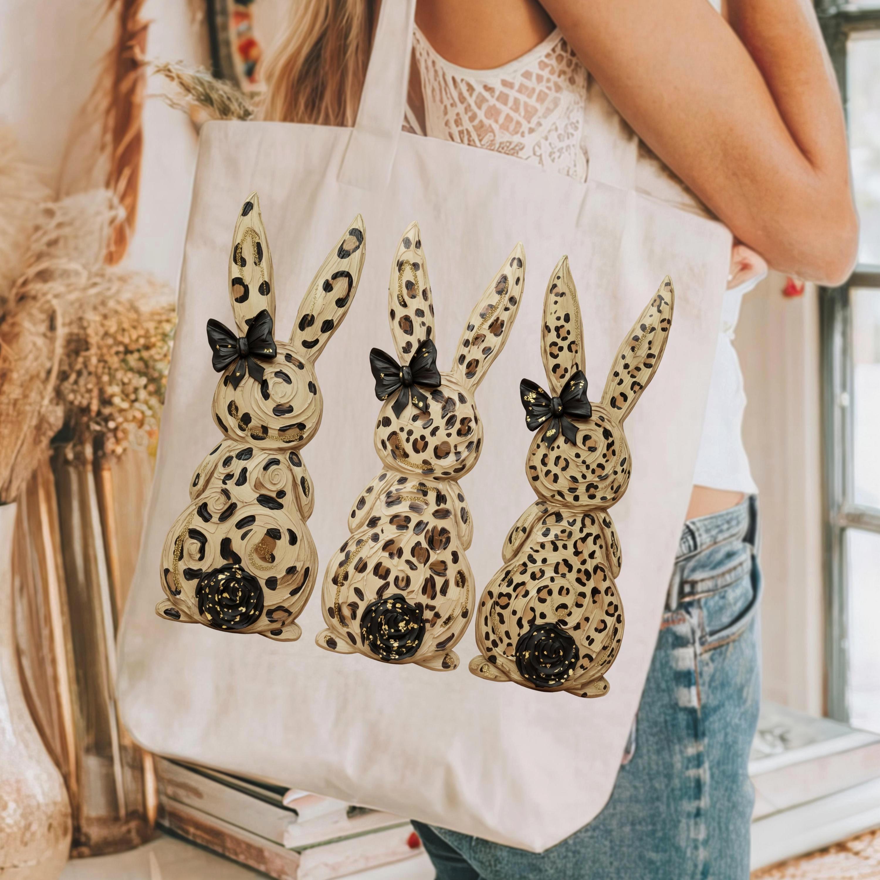 Easter Bunny Hand-painted Png | Leopard Print PNG | Mom Shirt Png ...