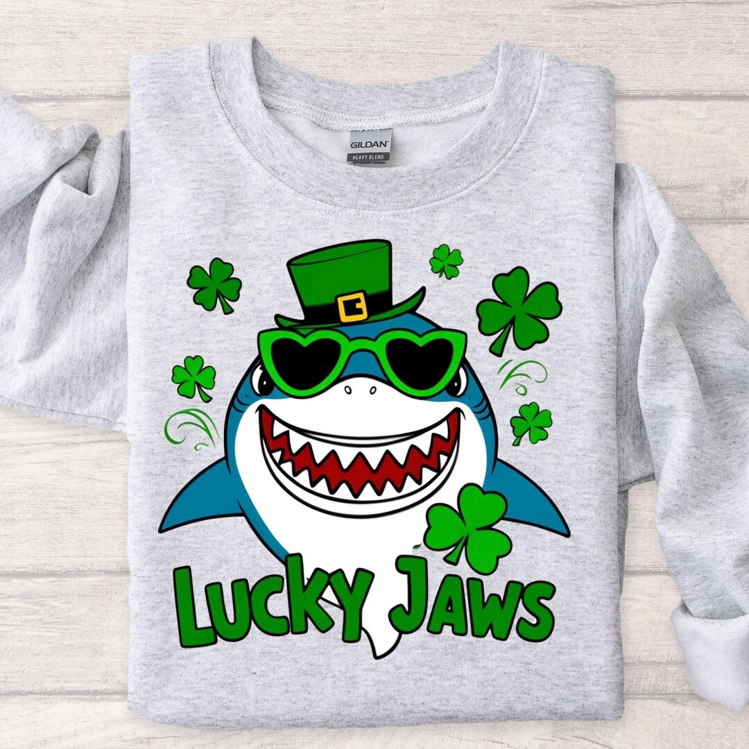 Lucky Shark PNG, St Patricks Day PNG, Sharks PNG, Irish Kids, Toddler ...