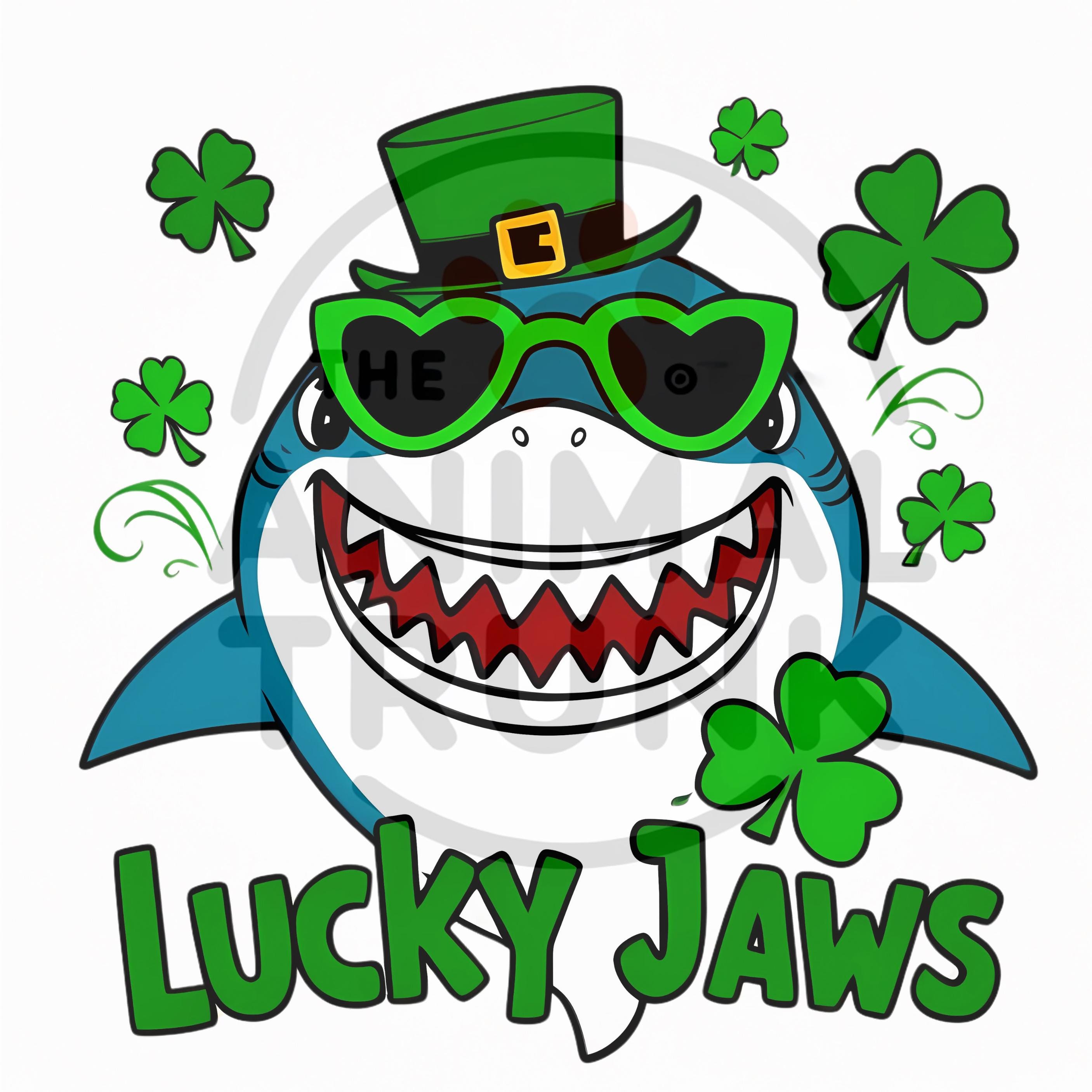 Lucky Shark PNG, St Patricks Day PNG, Sharks PNG, Irish Kids, Toddler ...