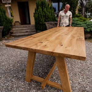 Bespoke Oak Table - Etsy