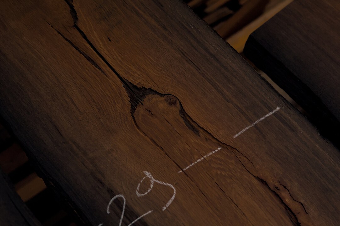 Live Edge Bog Oak Wood Slabs Planks Lumber Table Set - Etsy