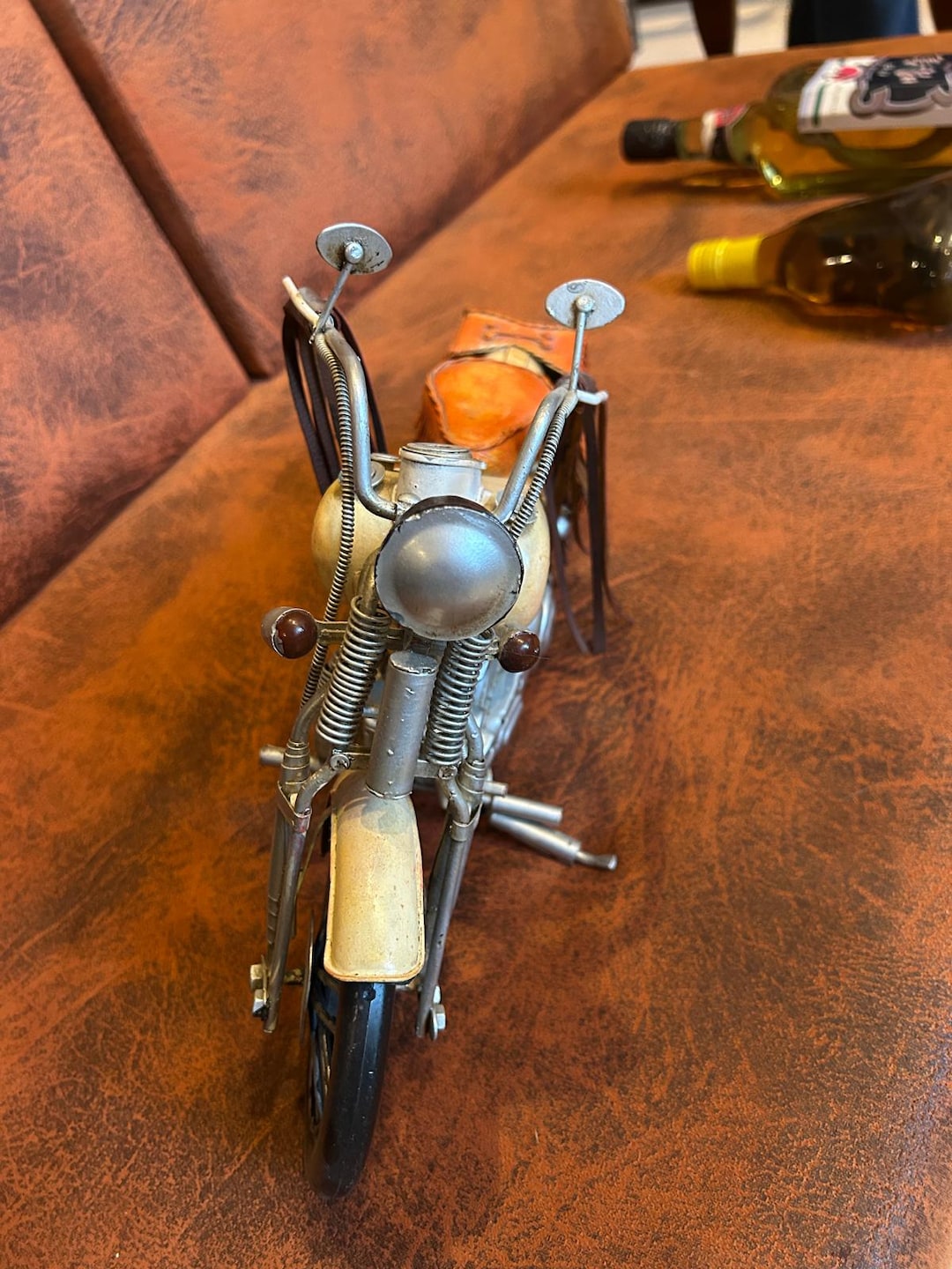 Vintage Motorcycle Models From 1930-195, Such as Harley-davidson or ...