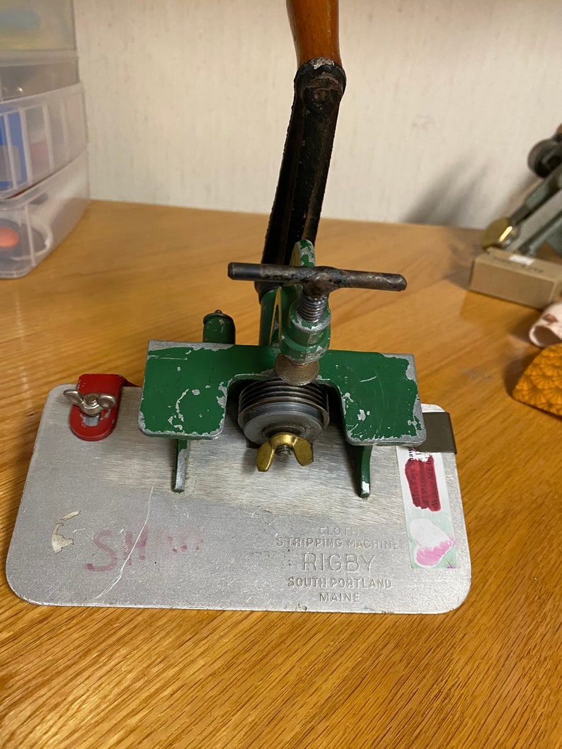 Rigby Cloth Stripping Machine - Etsy