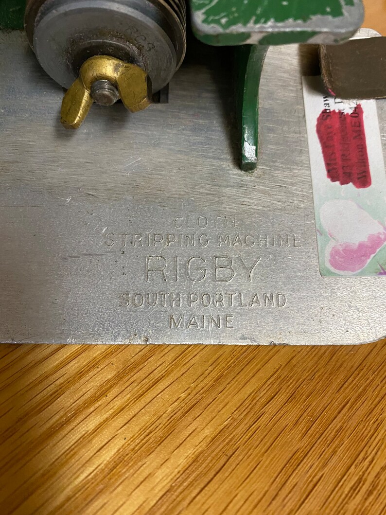 Rigby Cloth Stripping Machine - Etsy