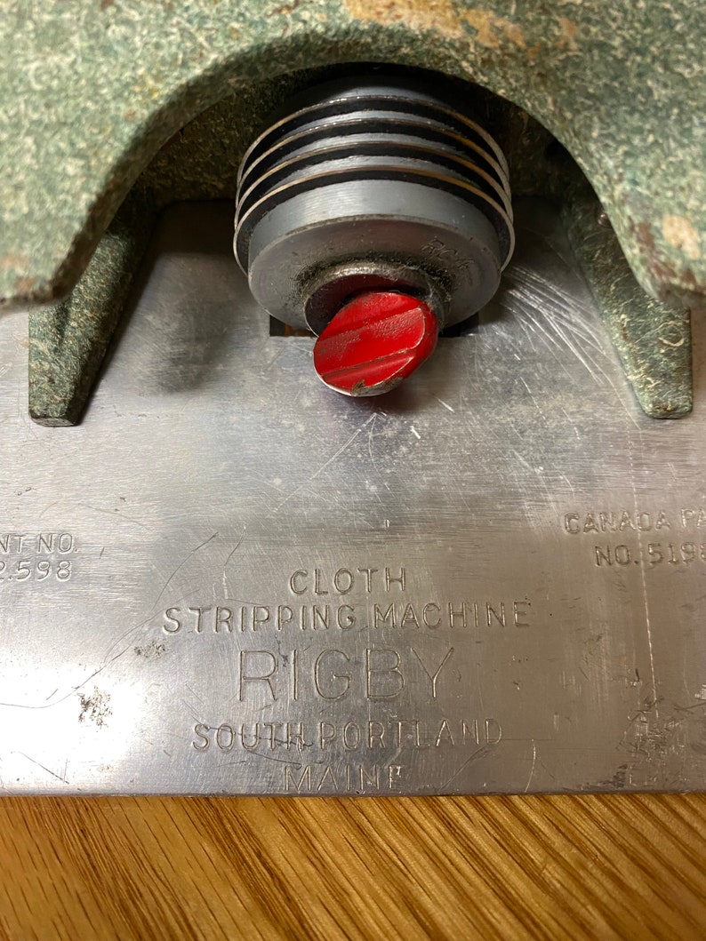 Rigby Cloth Stripping Machine - Etsy