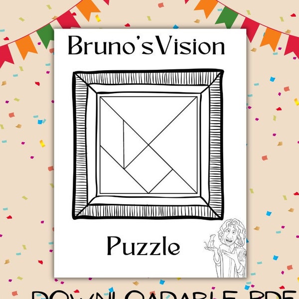 Bruno Vision Puzzle - Etsy