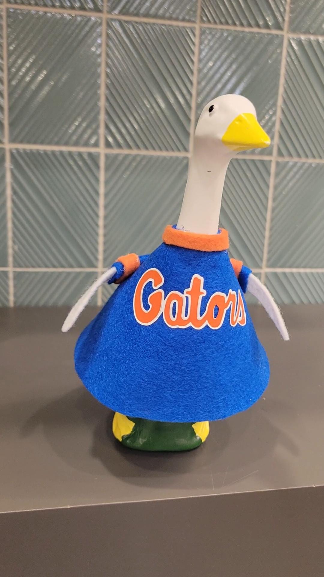 Florida Gators Goose Costume – SEC Mini Desk Goose Outfit – Handmade ...
