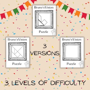 Printable Encanto Party Game Bruno's Vision - Etsy