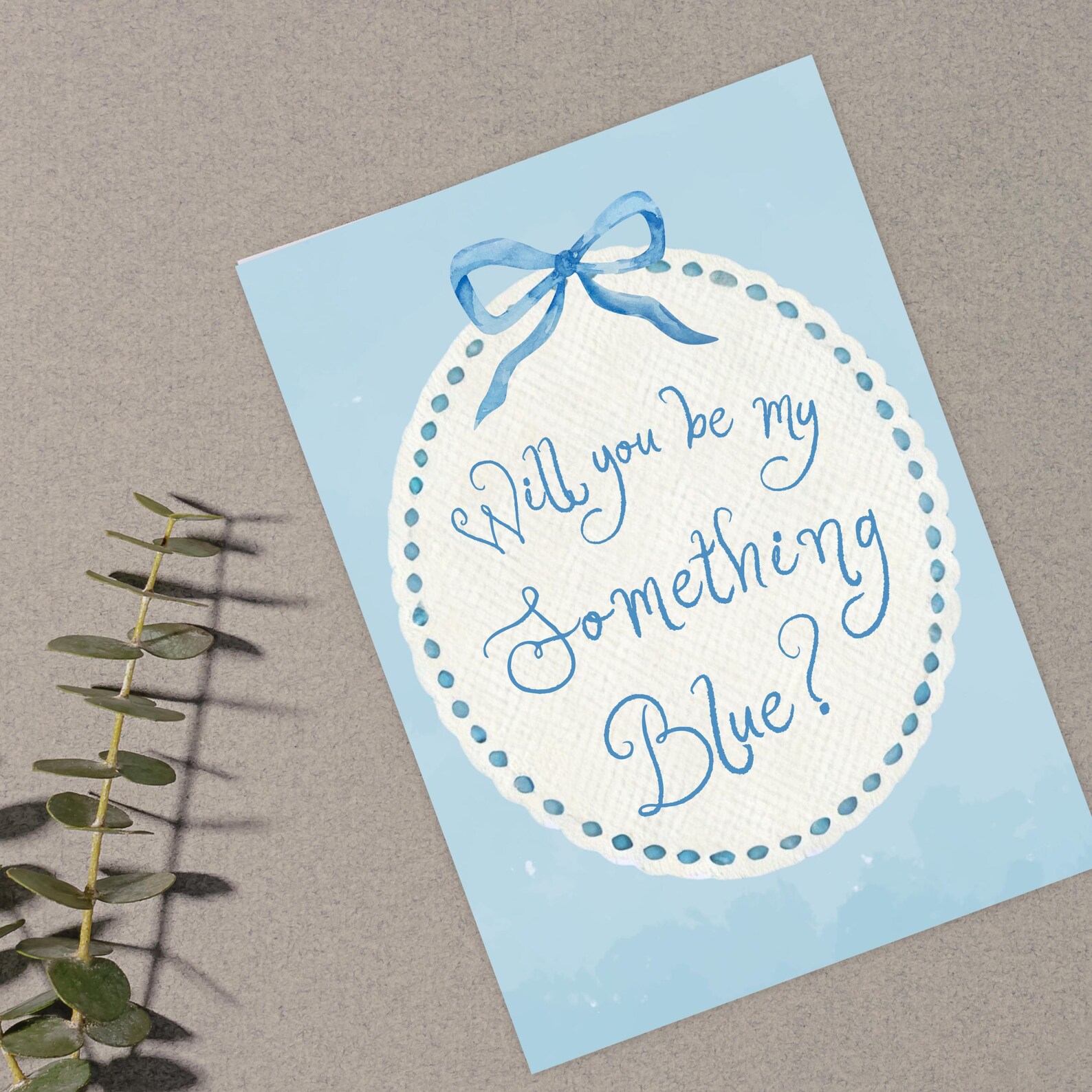 Will You Be My Something Blue? | Bridal Party Proposal | Something Blue ...