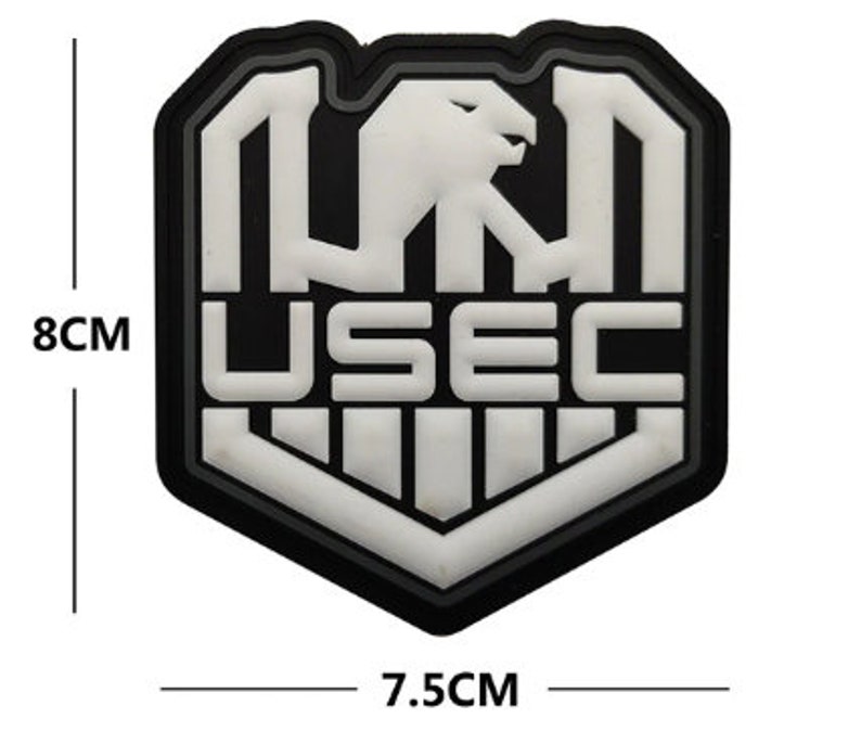 USEC Velcro Patch Escape From Tarkov Airsoft PVC Velcro Patch Emblem Badge Cosplay Velcro Patch ...
