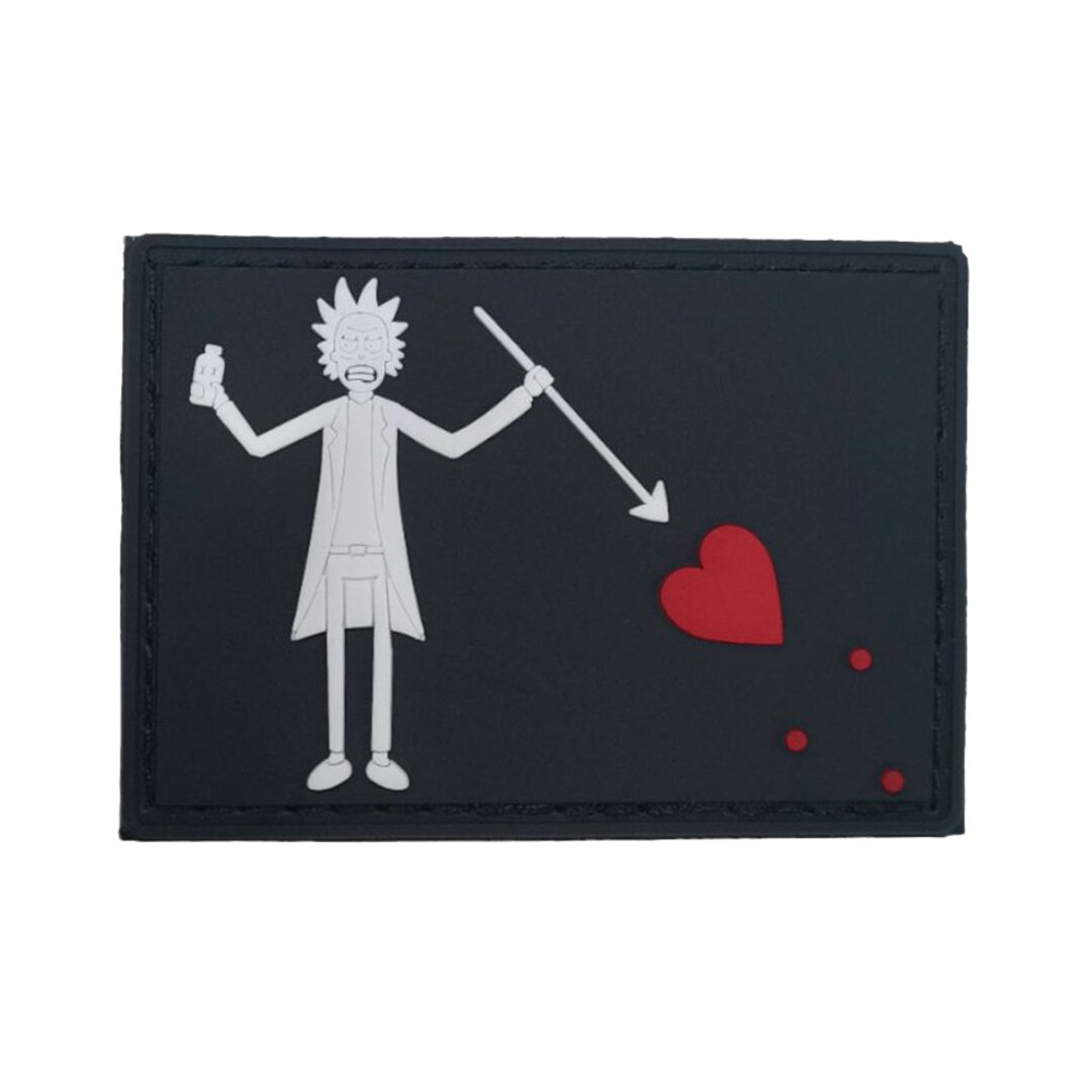 Rick and Morty Airsoft Patch Blackbeard Pirate Patch Rick & Morty ...