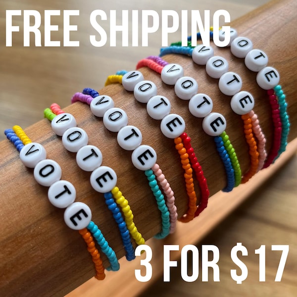 Vote Jewelry - Etsy