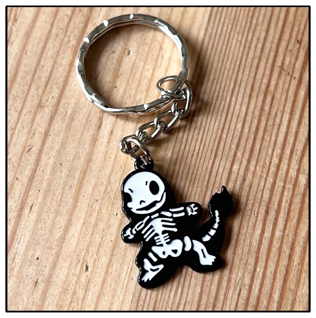 Spooky Halloween Pokémon Keyrings – Bulbasaur, Charmander, Squirtle ...