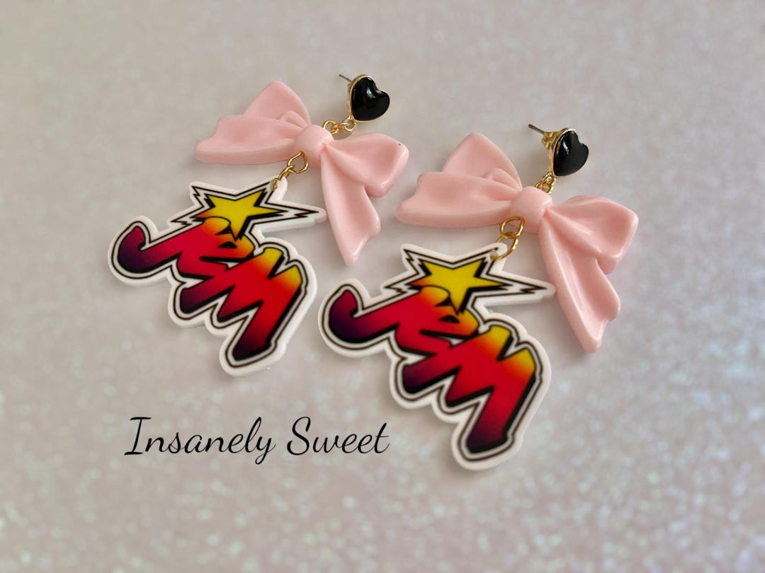 Jem and the Holograms Earrings 1980s 80s - Etsy