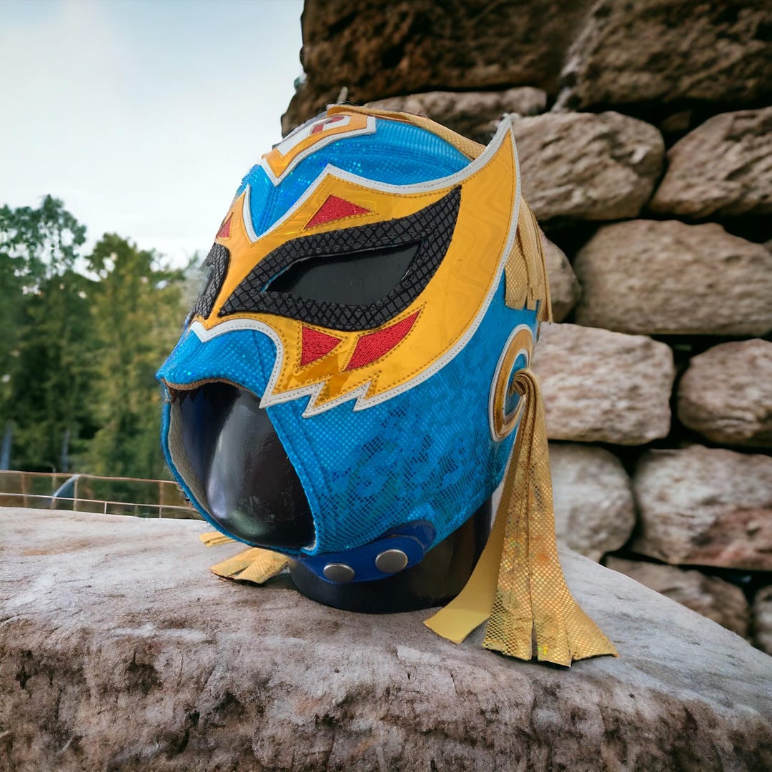 Custom Volador Jr Inspired Handmade Lucha Libre Mask | Professional ...