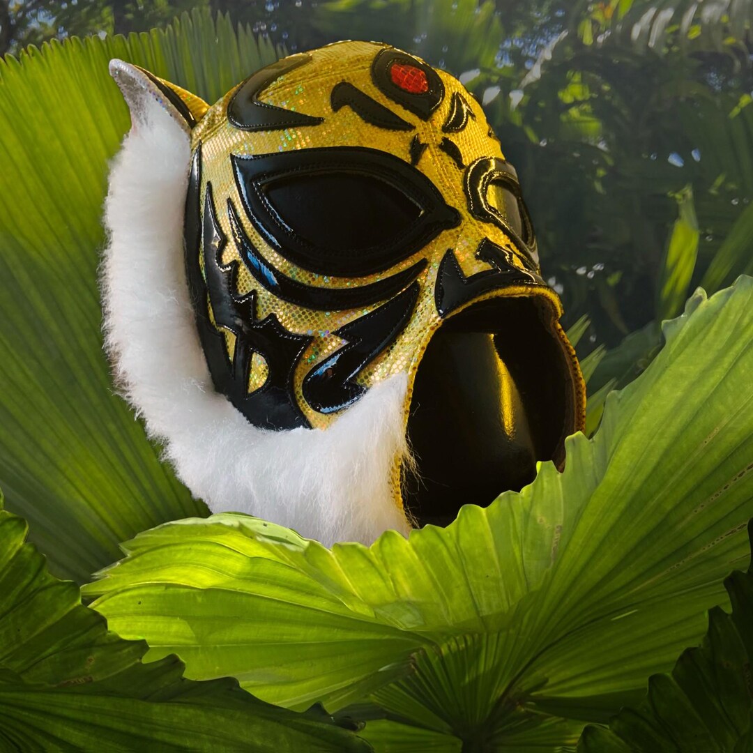 Custom Tiger Mask Inspired Handmade Lucha Libre Mask | Professional ...