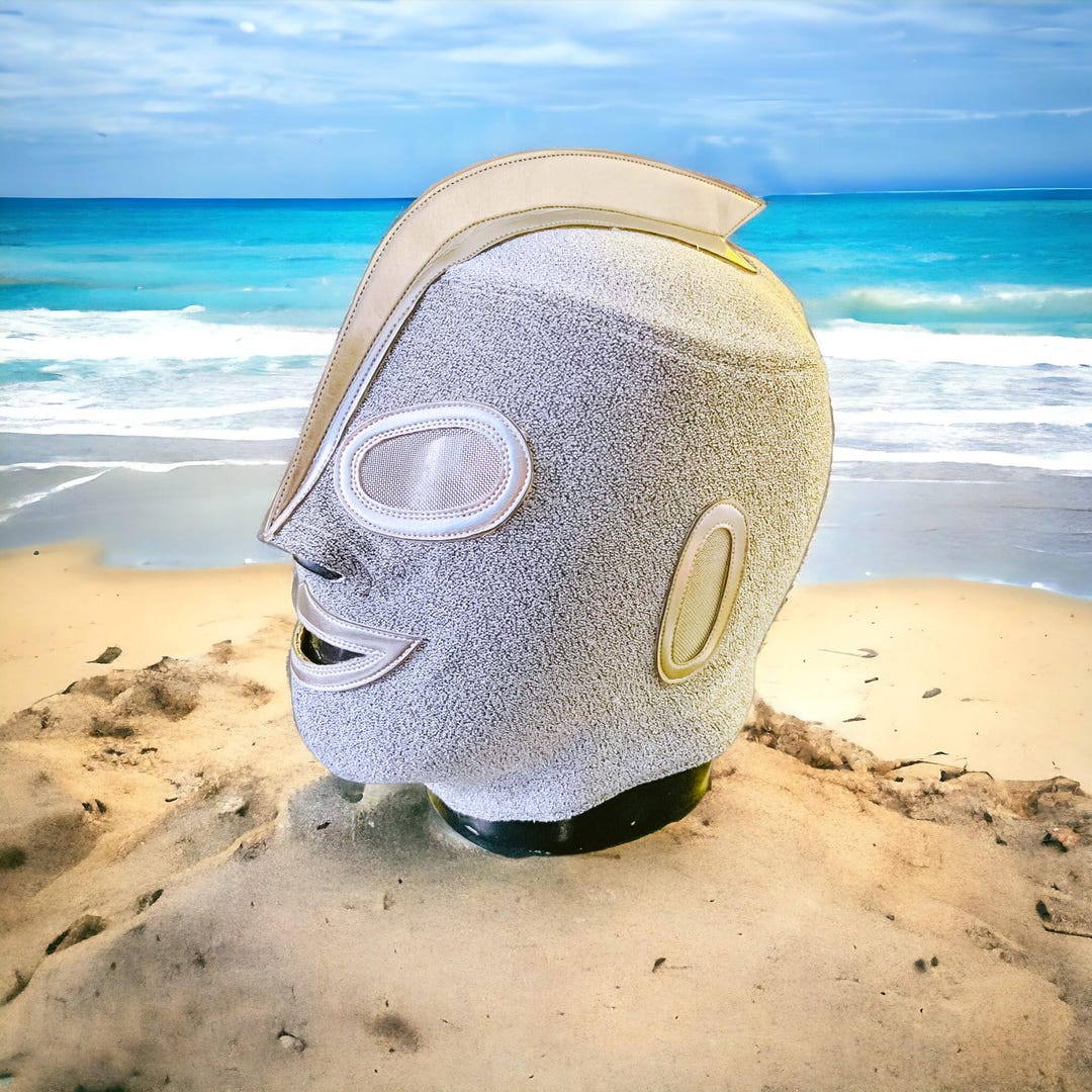 Custom Ultraman Inspired Handmade Lucha Libre Mask | Professional ...