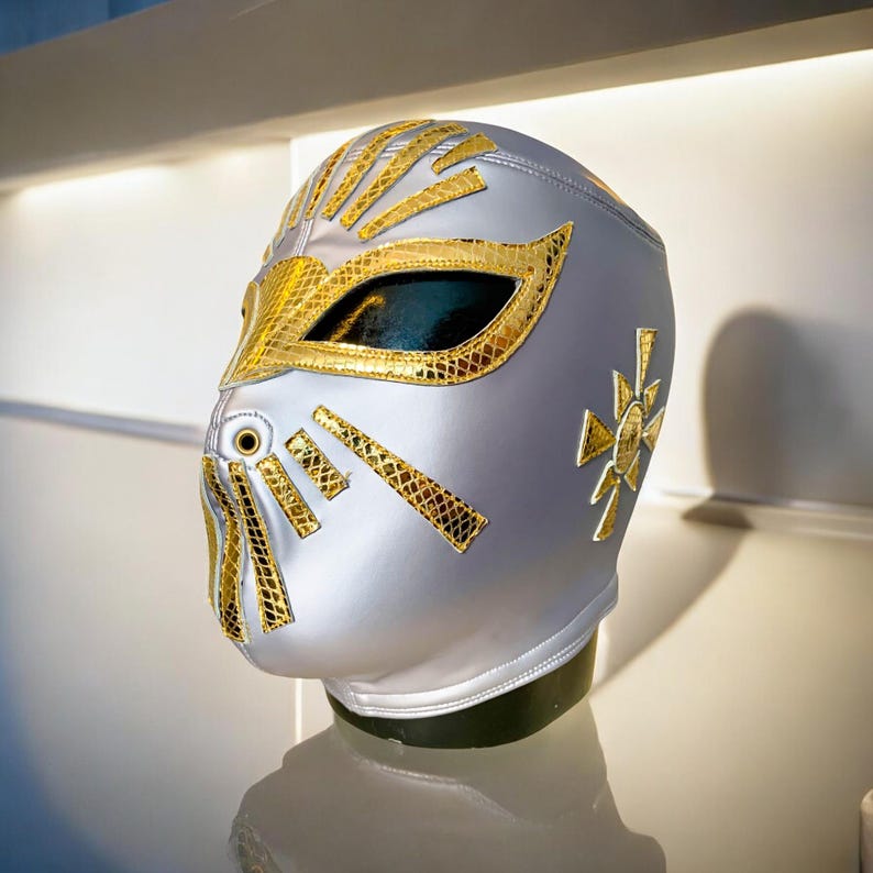 Custom Mistico Inspired Handmade Lucha Libre Mask Professional ...