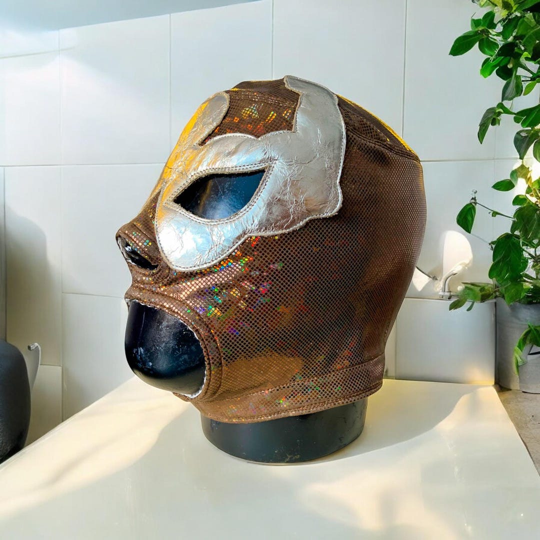 Custom Brazo De Plata Silver Arm Inspired Handmade Lucha Libre Mask ...