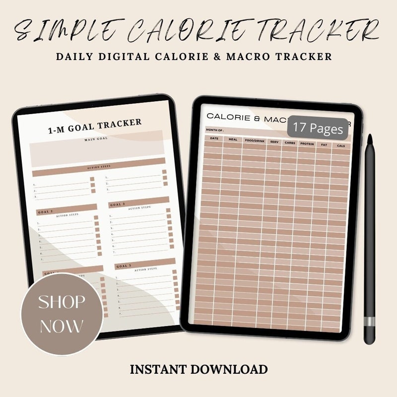 Calorie Tracker - Etsy