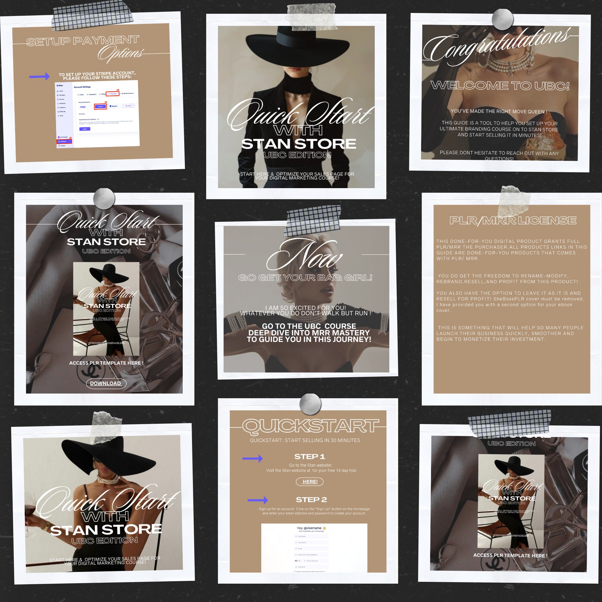 UBC Course Stan Store Ultimate Branding Course Done for You Stan Store Guide to Sell Lead Magnet ...