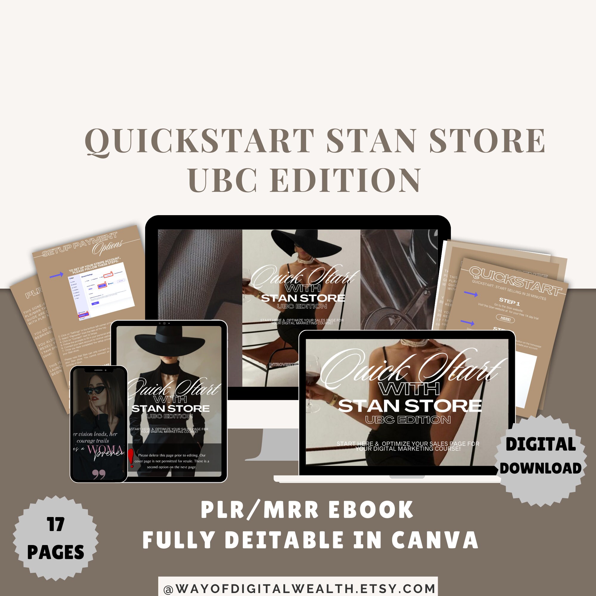 UBC Course Stan Store Ultimate Branding Course Done for You Stan Store ...