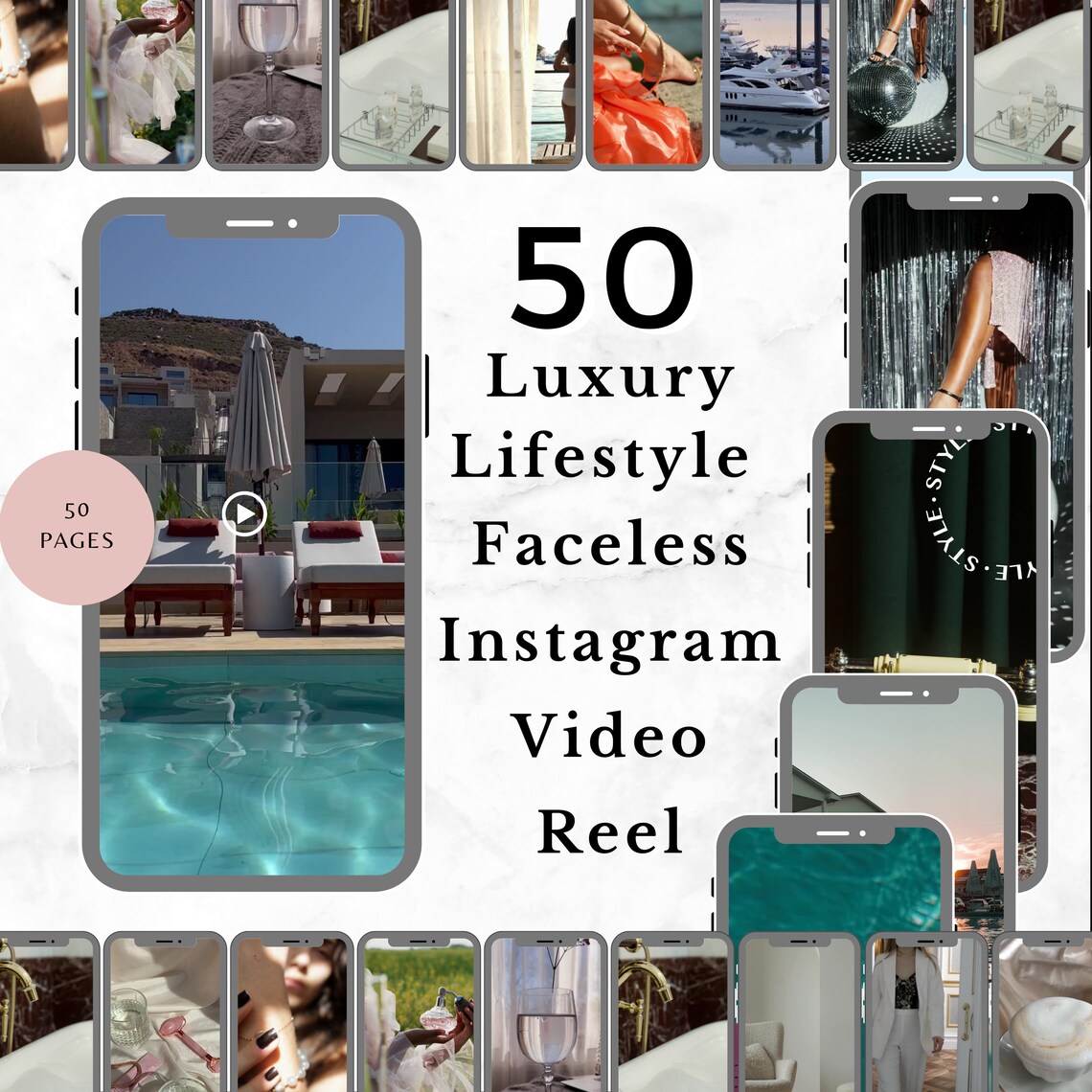 Luxury Lifestyle Faceless Instagram Video Reel, Luxury Women Reels ...