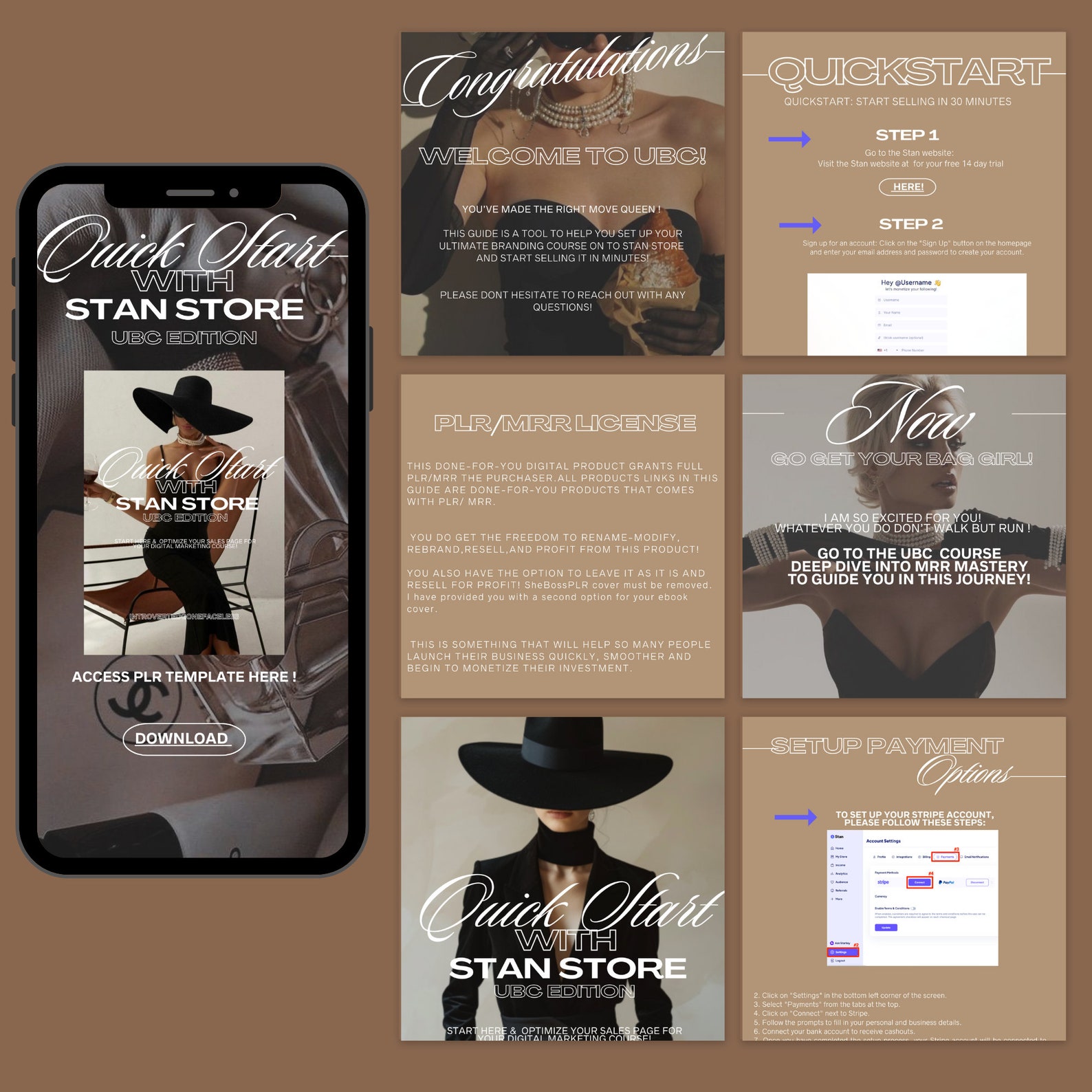 UBC Course Stan Store Ultimate Branding Course Done for You Stan Store ...