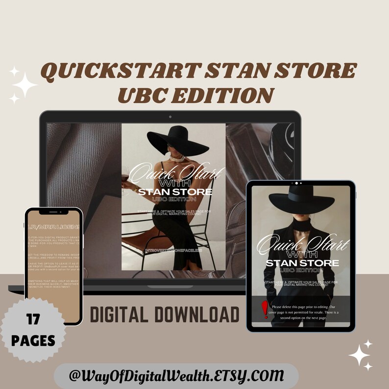 UBC Course Stan Store Ultimate Branding Course Done for You Stan Store ...