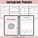 Instagram Planner, Printable Instagram Planner, Instagram Strategy ...