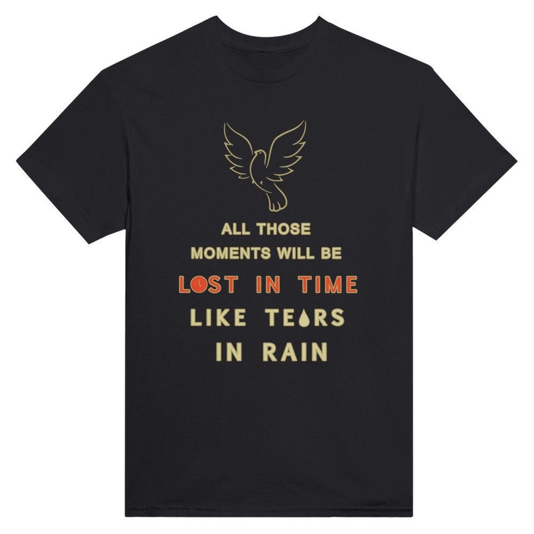 Blade Runner - Tears in Rain Dove T-shirt - Etsy UK