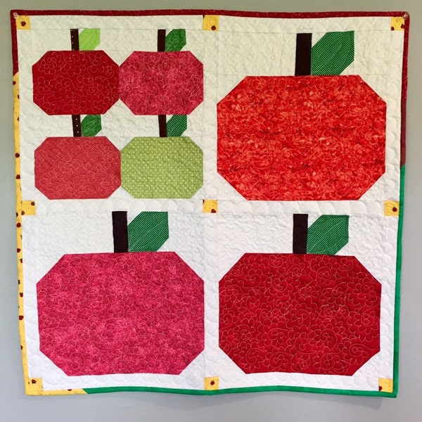 Apple Table Runner Patterns - Etsy