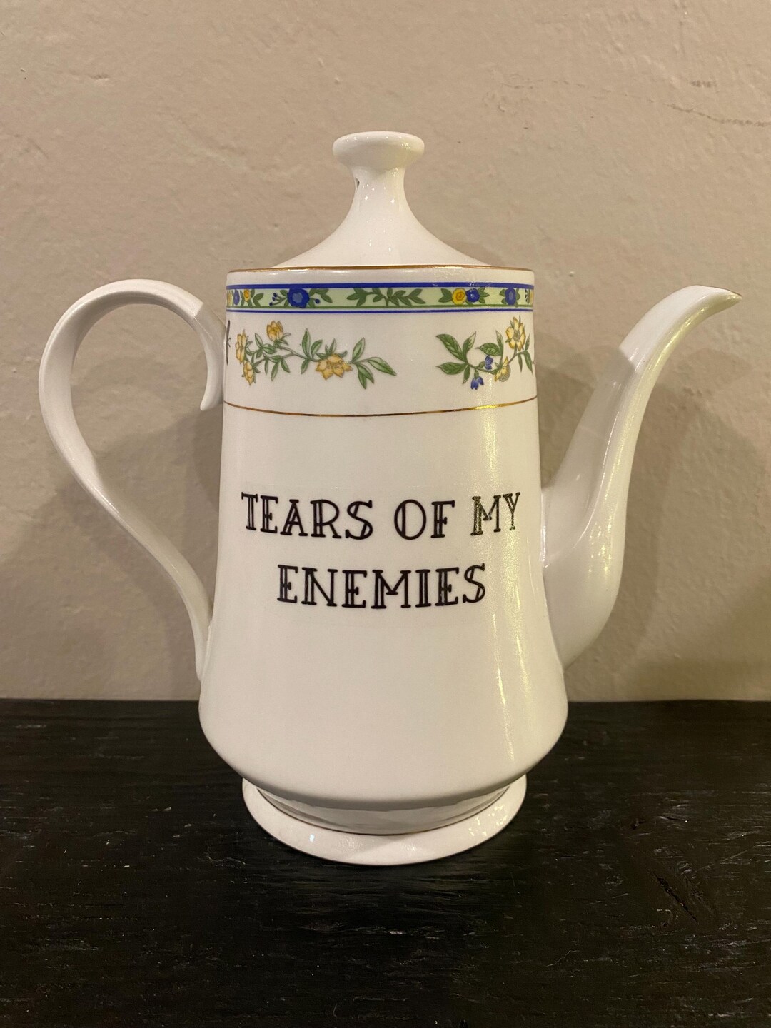 Tears of My Enemies Teapot - Etsy