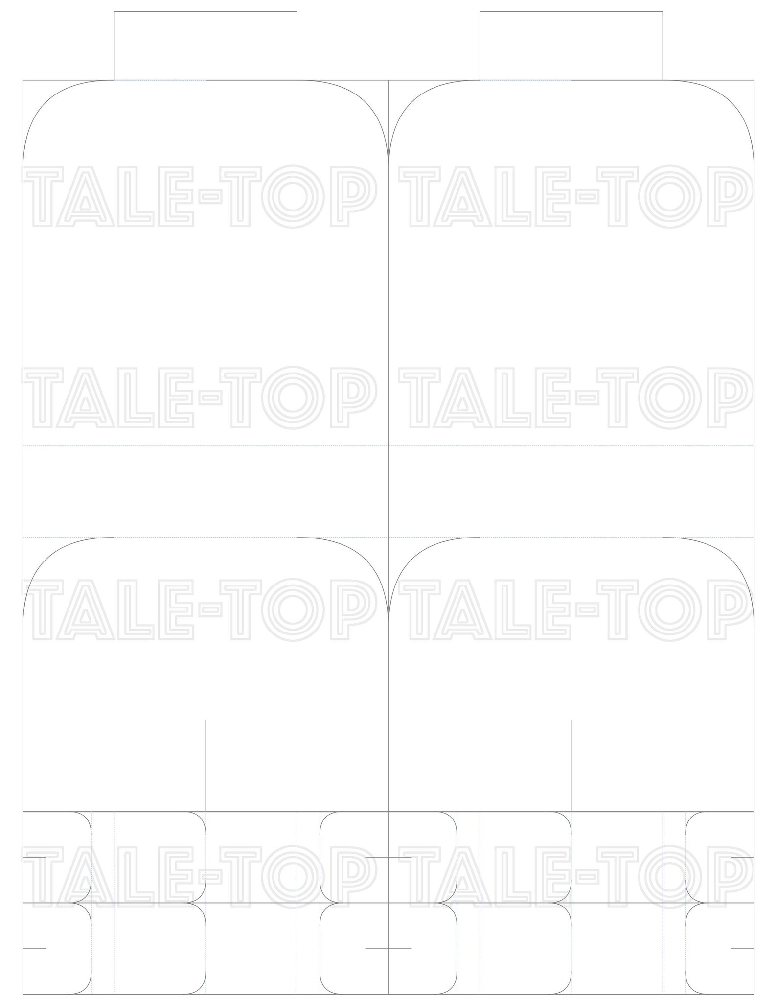 DIY Printable Miniature Standee Template for Dnd and More - Create Your ...