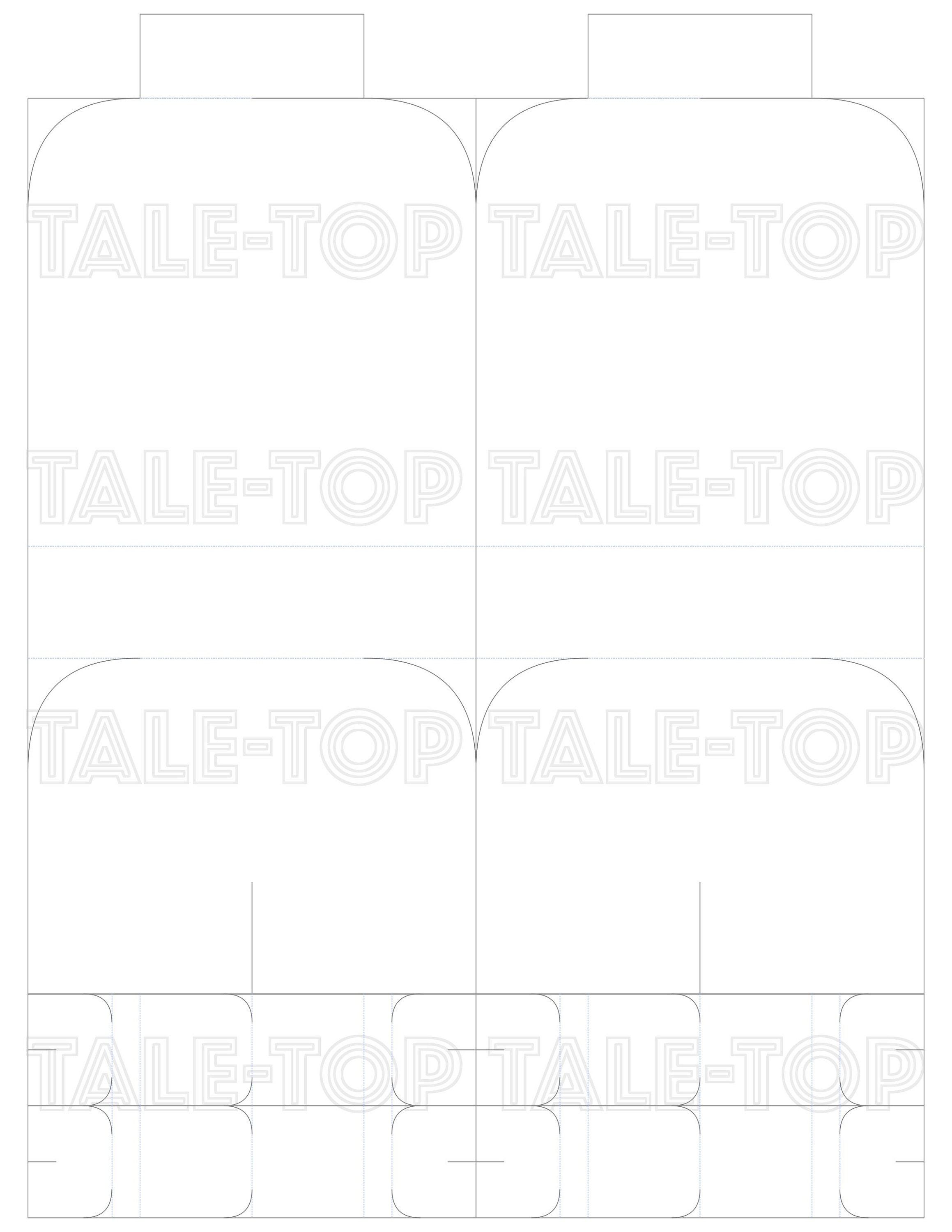 DIY Printable Miniature Standee Template for Dnd and More - Create Your ...