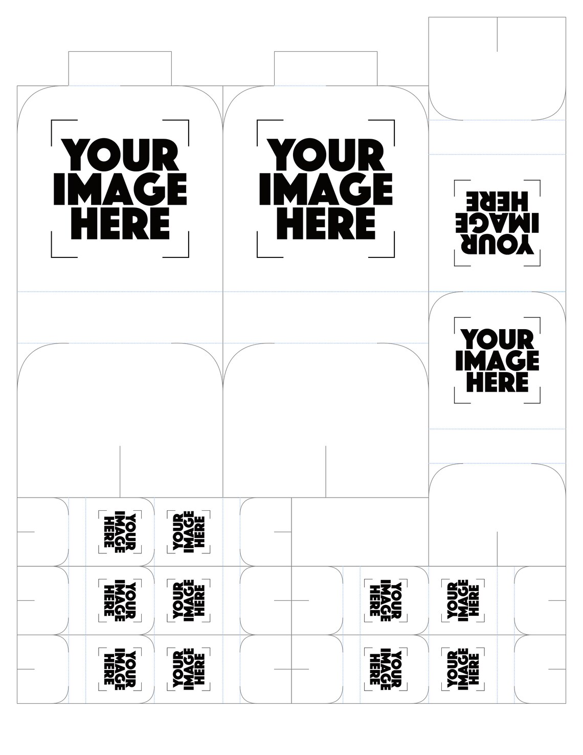DIY Printable Miniature Standee Template for Dnd and More - Create Your ...