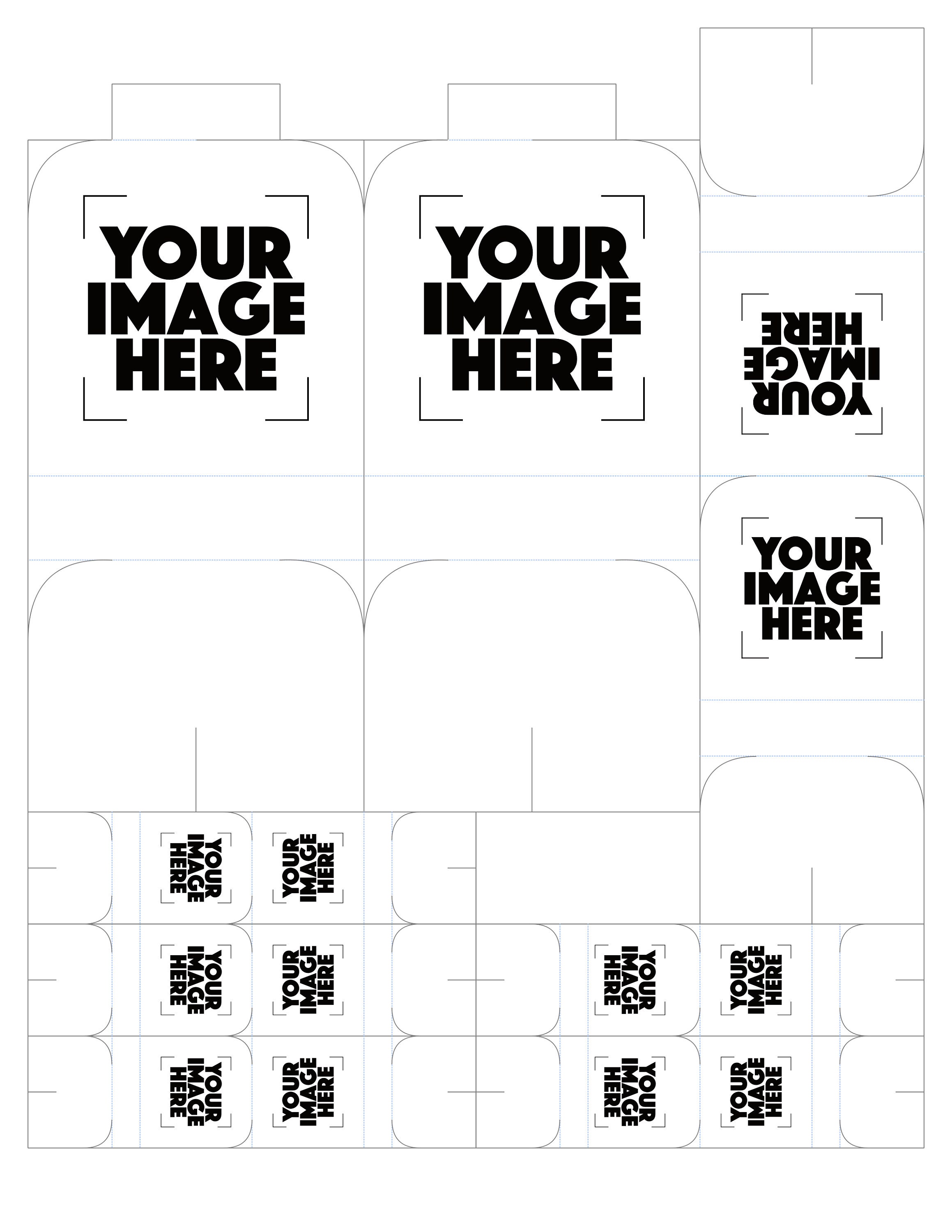 DIY Printable Miniature Standee Template for Dnd and More Create Your ...