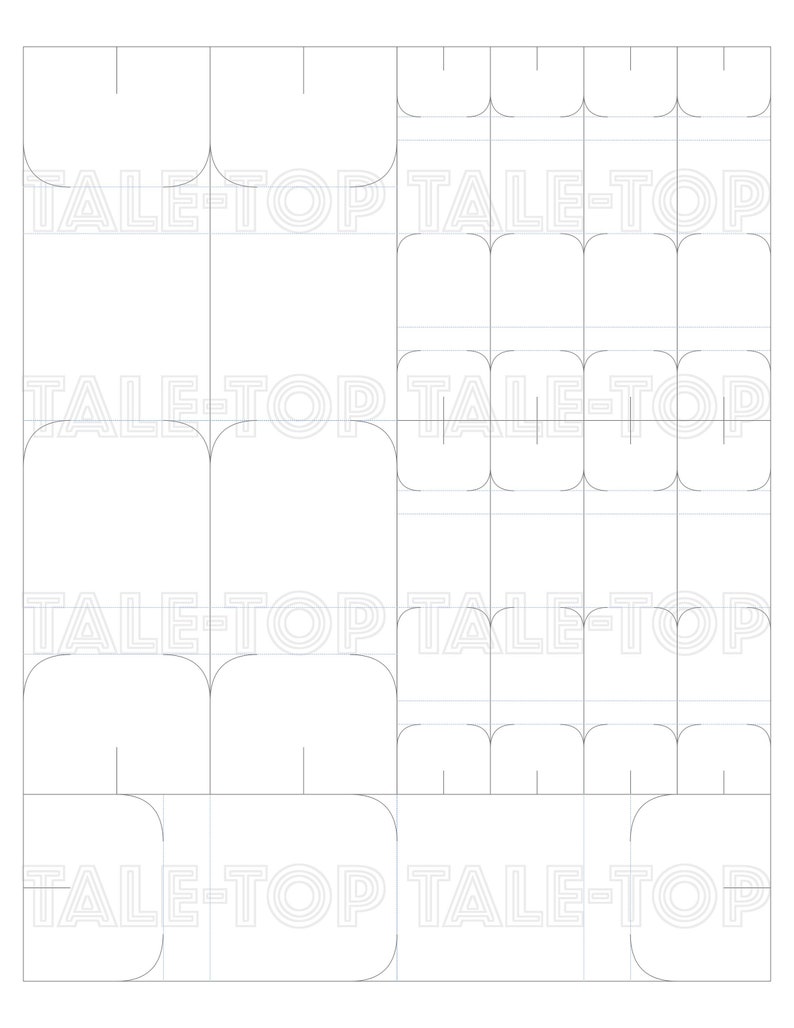 DIY Printable Miniature Standee Template for Dnd and More - Create Your ...