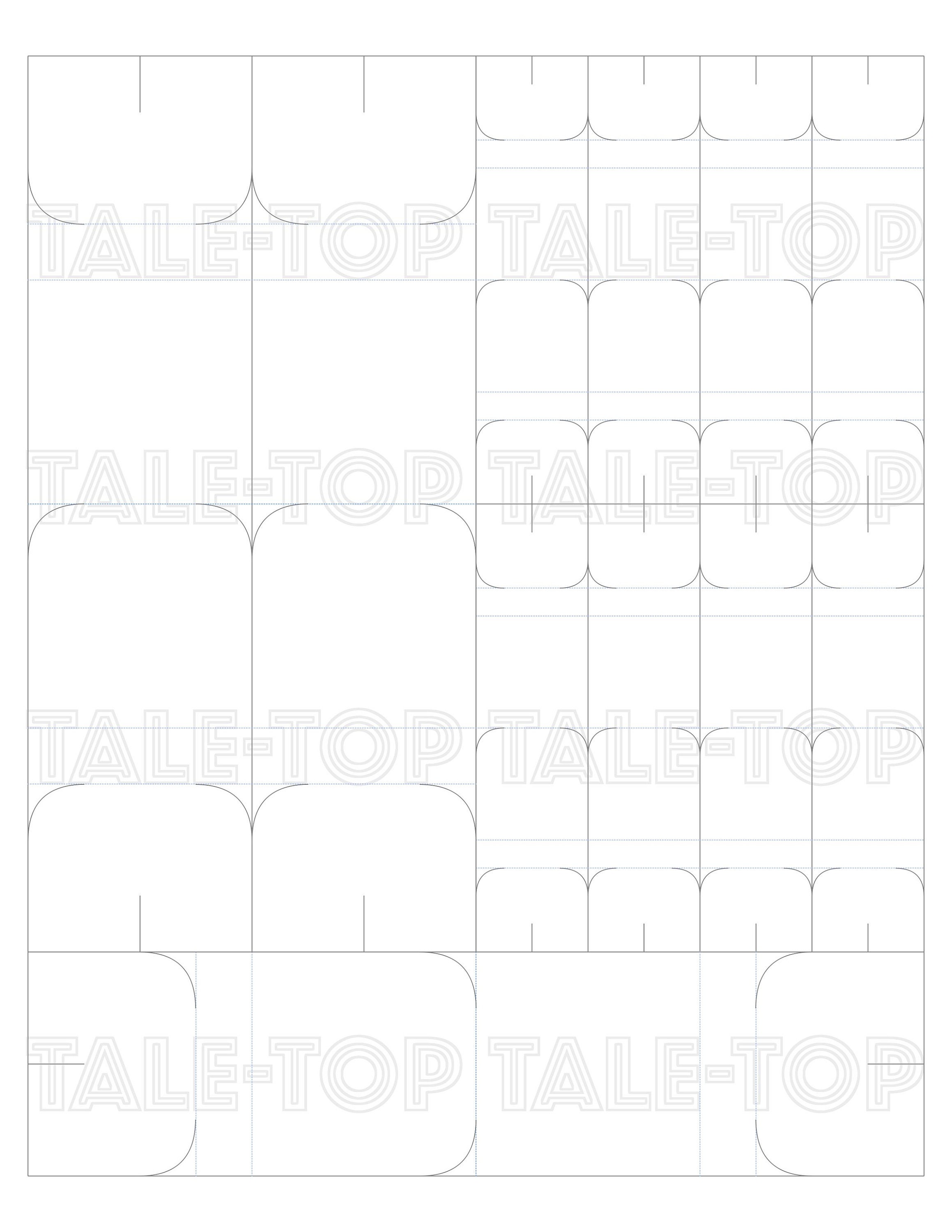 DIY Printable Miniature Standee Template for Dnd and More - Create Your ...