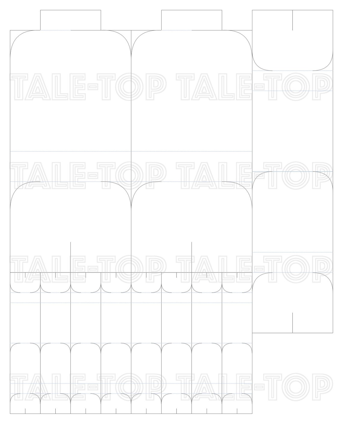 DIY Printable Miniature Standee Template for Dnd and More Create Your ...