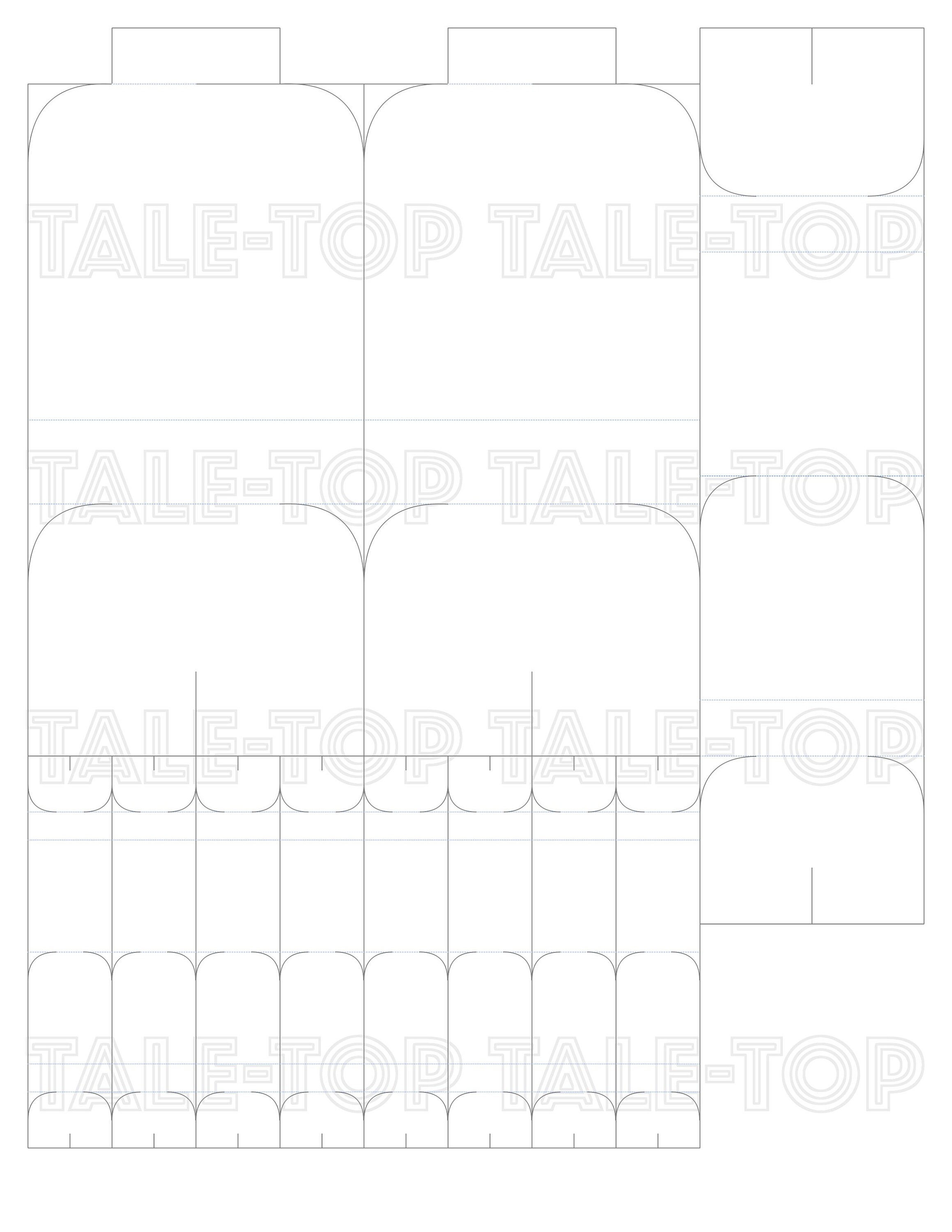 DIY Printable Miniature Standee Template for Dnd and More - Create Your ...