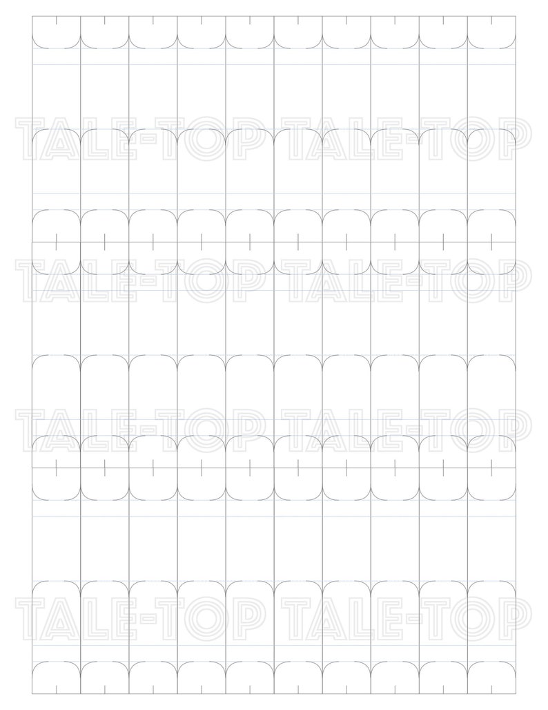 DIY Printable Miniature Standee Template for Dnd and More - Create Your ...