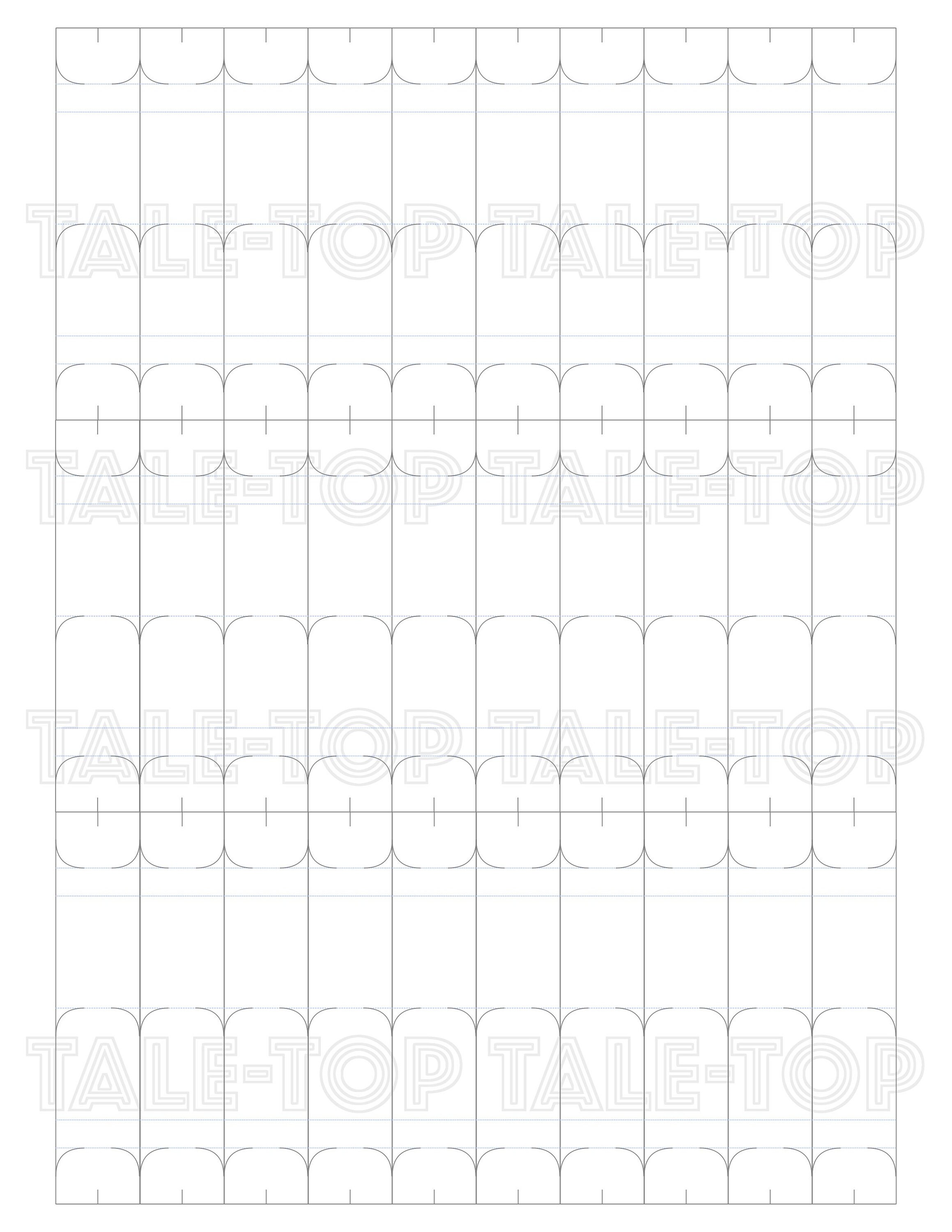 DIY Printable Miniature Standee Template for Dnd and More - Create Your ...