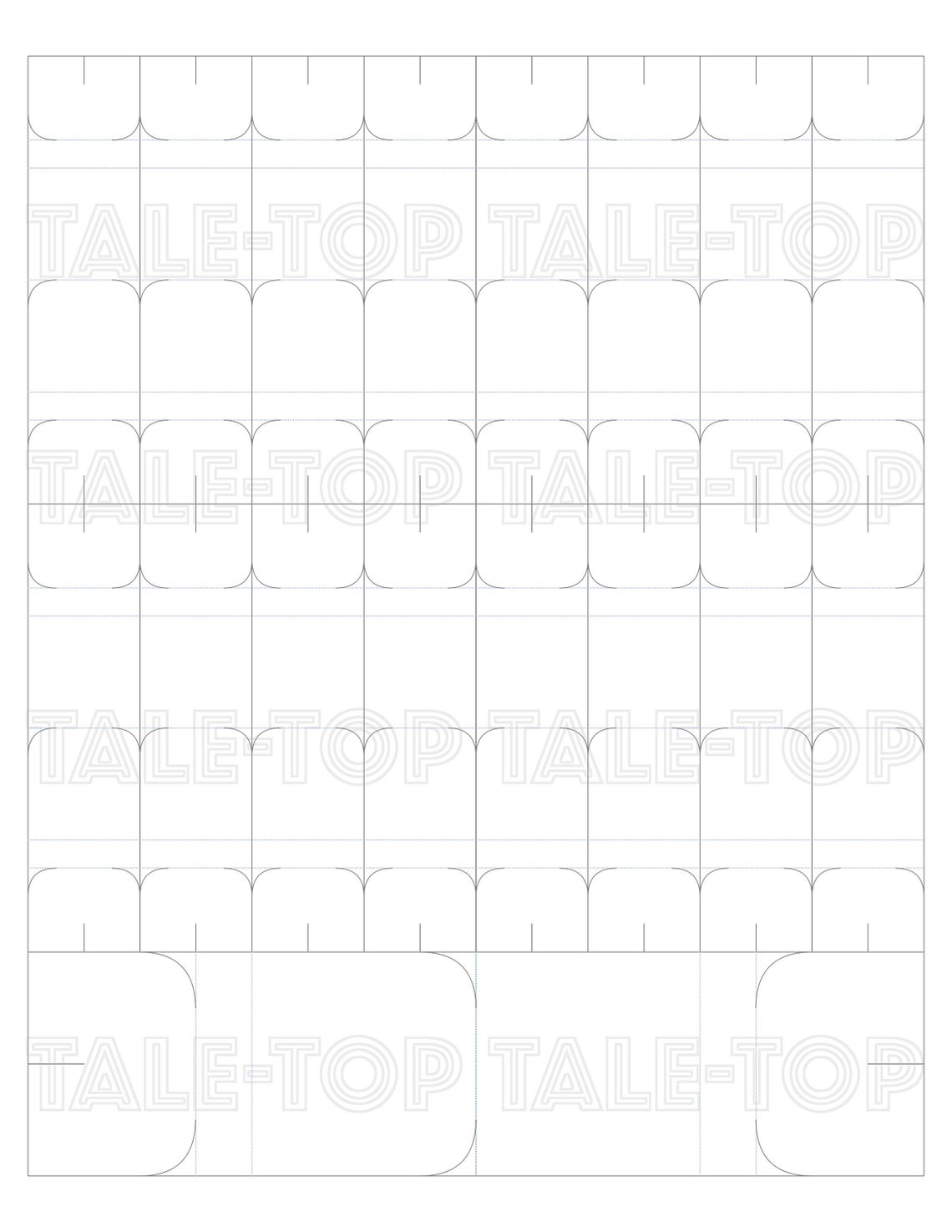DIY Printable Miniature Standee Template for Dnd and More - Create Your ...
