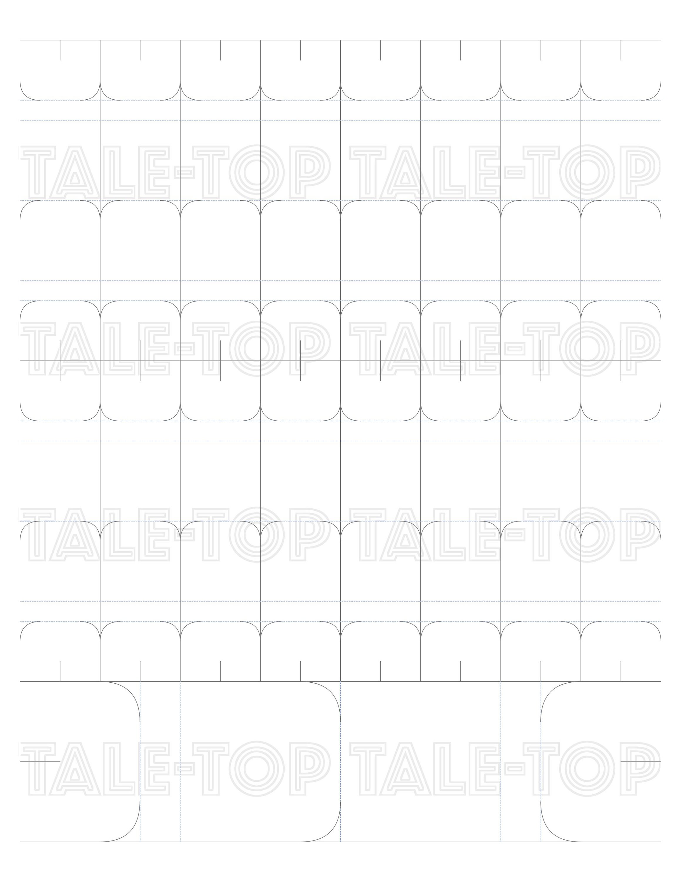 DIY Printable Miniature Standee Template for Dnd and More - Create Your ...