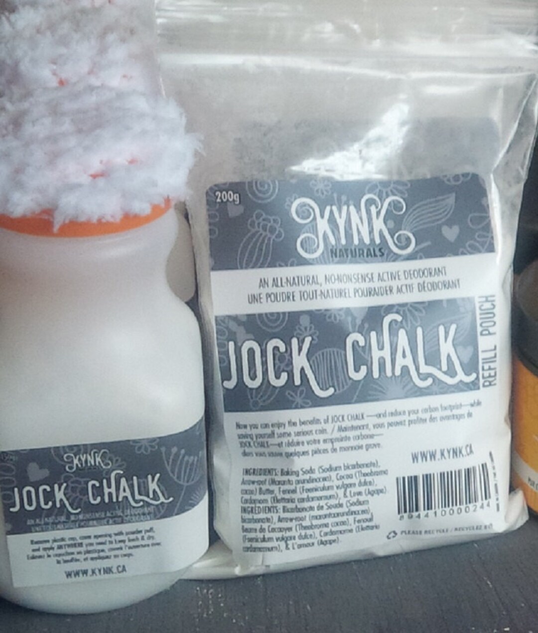 Jock Chalk Deodorant Powder - Etsy