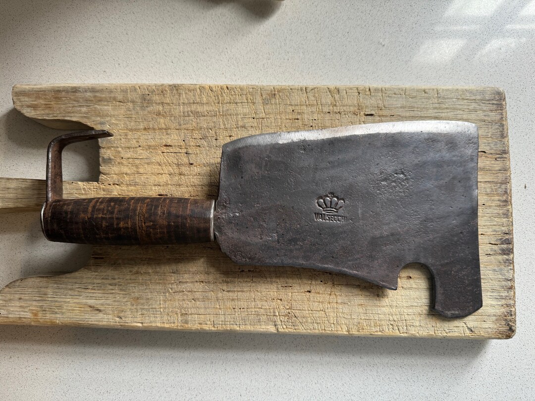 Valsecchi Large Vintage Italian Cleaver Butcher Axe: Time-honored ...